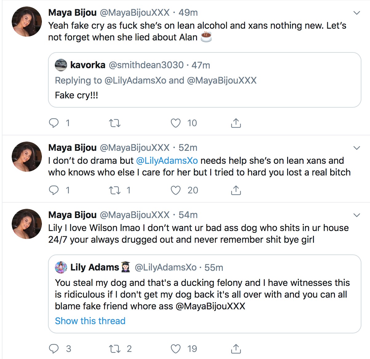 Lean On Me: Behold, The Lily Adams vs Maya Bijou Smackdown